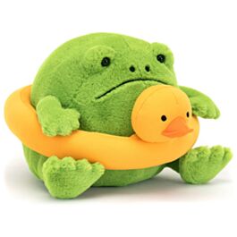 Jellycat Ricky Rain Frog Rubber Ring (18cm)